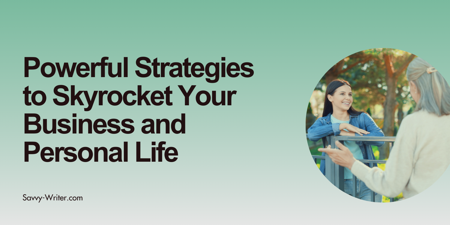 Personal Life & Professional Services | Savvy-Writer