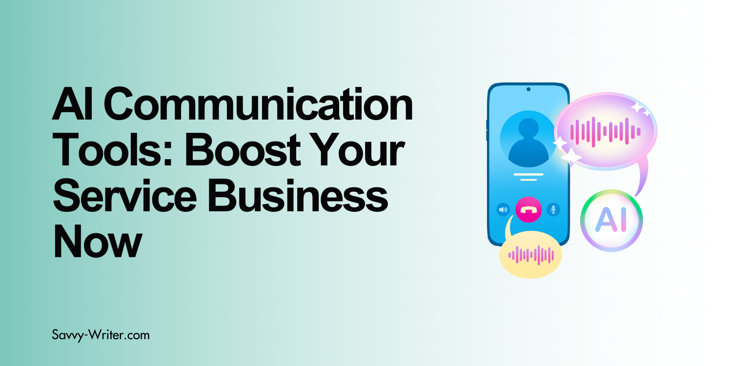 AI Communication Tools: Boost Leads & Sales | Savvy-Writer